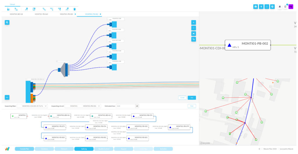 Weezie Fiber - Fiber Optic Network Management Solution